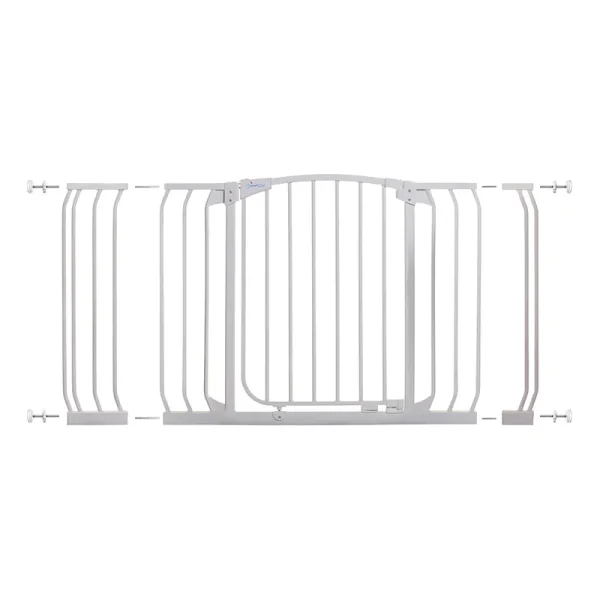 Chelsea Xtra-Wide Hallway Security Gate & Extension Set (1 Gate + 2 ...